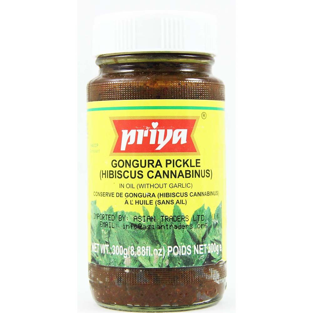 Priya Gongura Pickle 300g I Buy Online Asian Dukan priya-gongura-pickle-300g-i-buy-online-asian-dukan