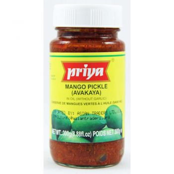 Priya Tender Mango Pickle 300g I Buy Online - Asian Dukan