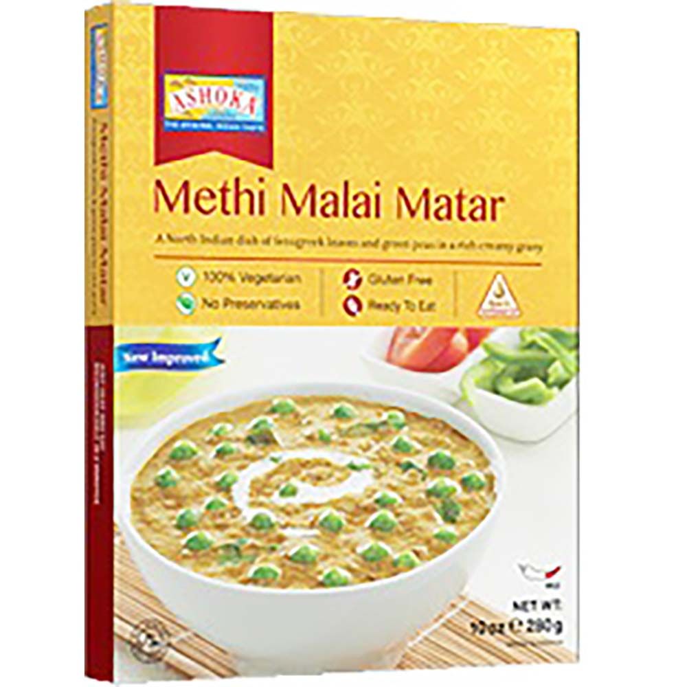 Ashoka Shahi Methi Matar 280g | Buy Online - Asian Dukan