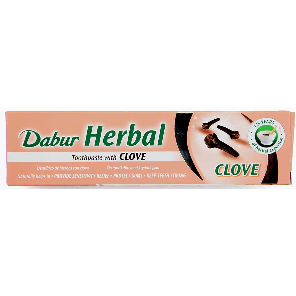 Dabur Herbal Clove Toothpaste 100ml I Buy Online - Asian Dukan