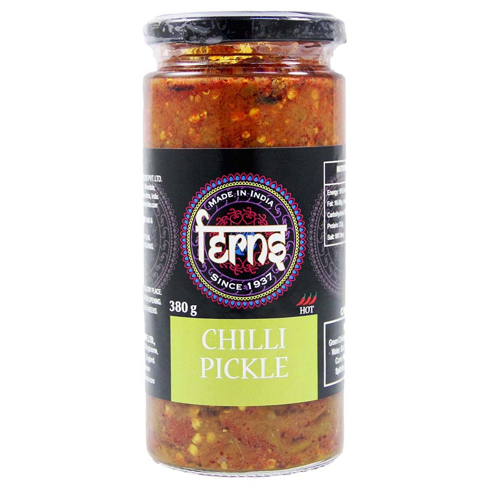 Ferns Chilli Pickle 380g l Buy Online - Asian Dukan