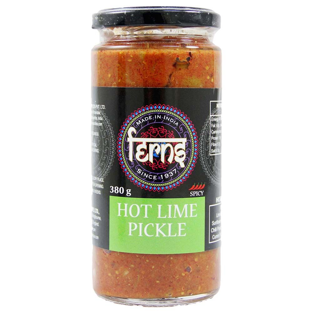 Ferns Hot Lime Pickle 380g - Asian Dukan