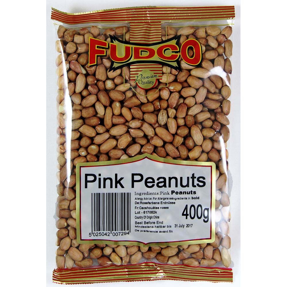 Fudco Pink Peanuts 300g & 1kg Packs - Asian Dukan