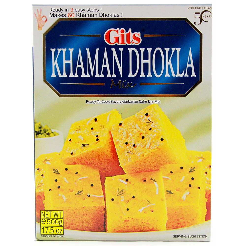 Gits Khaman Dhokla Mix 200g & 500g Packs I Buy Online - Asian Dukan