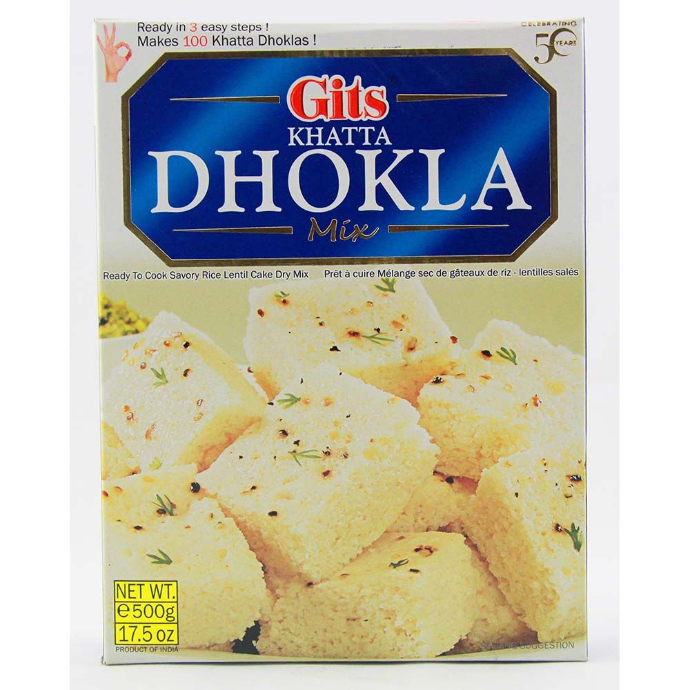 Gits Khatta Dhokla Mix 200g & 500g Packs - Asian Dukan