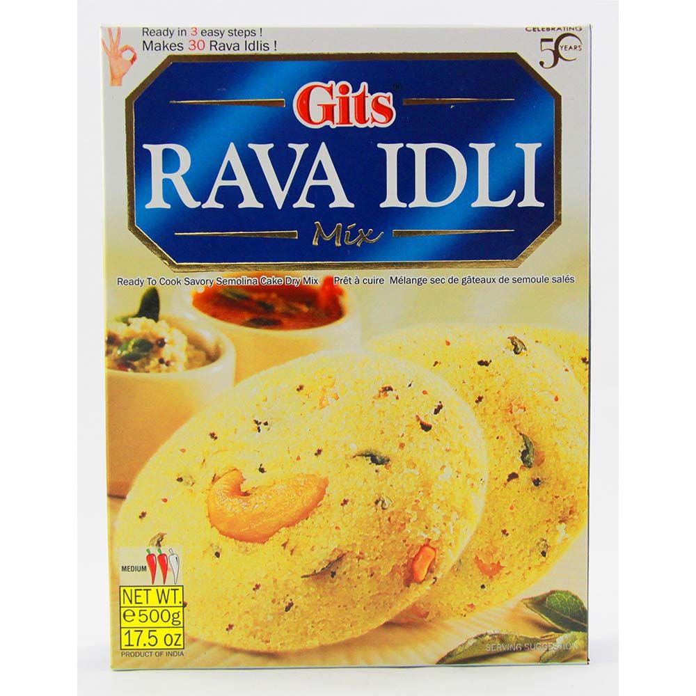 Gits Rava Idli Mix 200g & 500g Packs - Asian Dukan