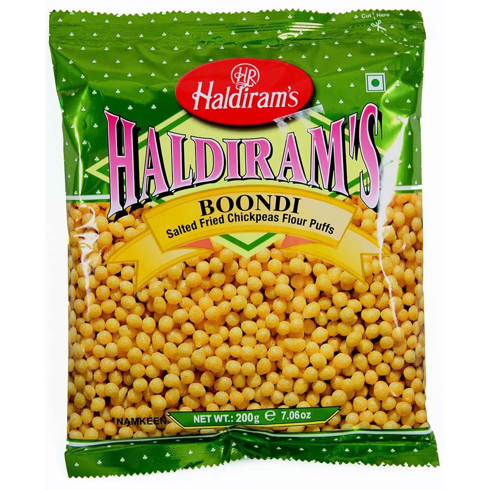 Haldiram's Boondi 200g & 400g Packs | Buy Online - Asian Dukan