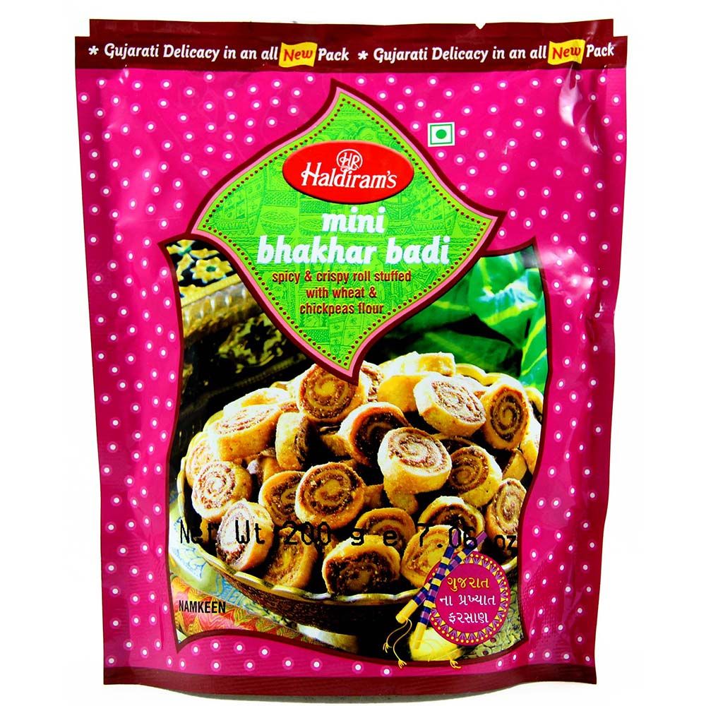 Haldiram's Mini Bhakhar Badi 200g - Asian Dukan