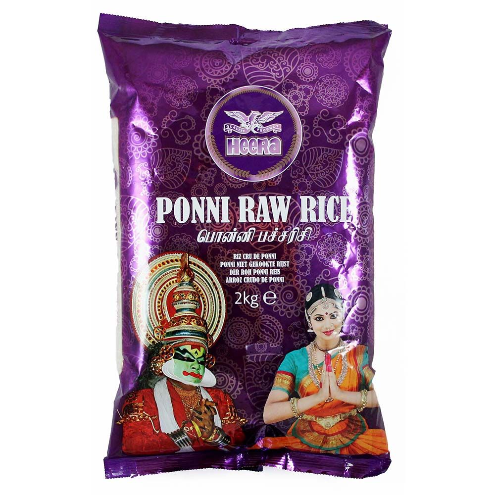 Heera Ponni Raw Rice 2kg & 5kg Packs - Asian Dukan