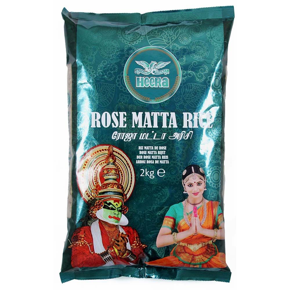 Heera Rose Matta Rice 2kg & 5kg packs - Asian Dukan