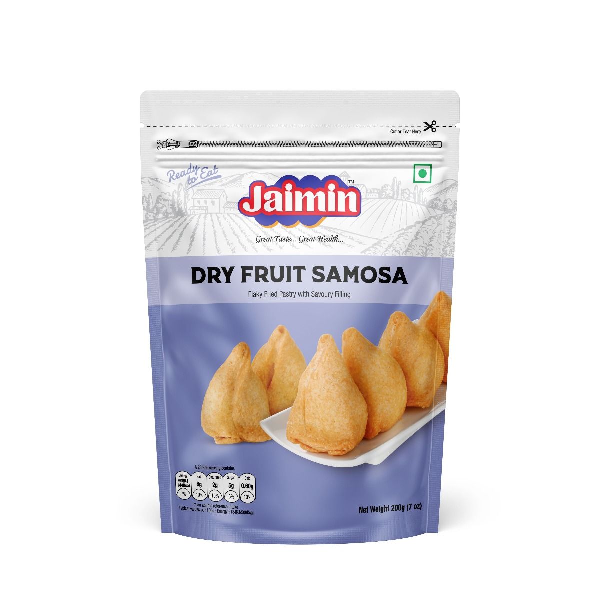 Jaimin Dry Fruit Samosa 200g I Buy Online - Asian Dukan