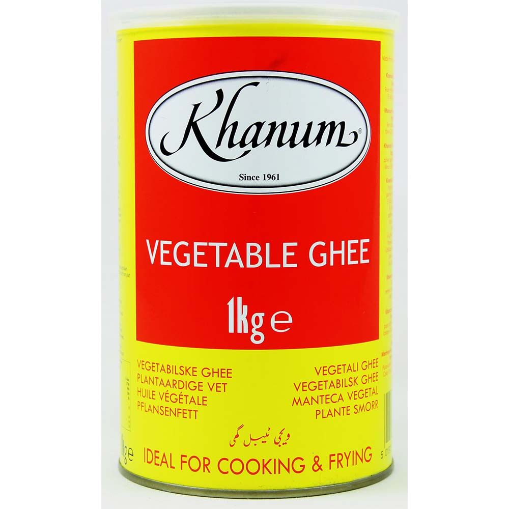 Khanum Vegetable Ghee 1kg - Asian Dukan