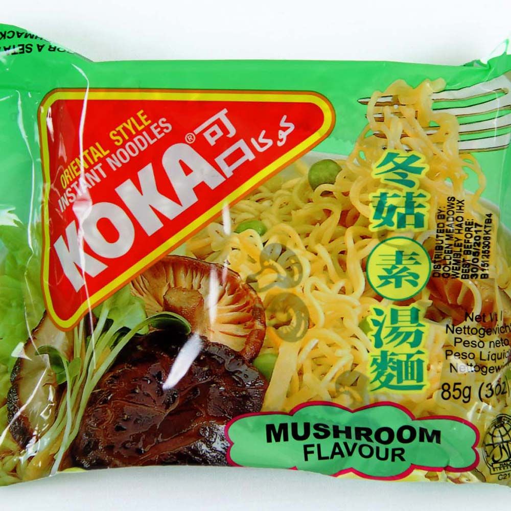 Koka Mushroom Flavour Noodles 85g - Asian Dukan
