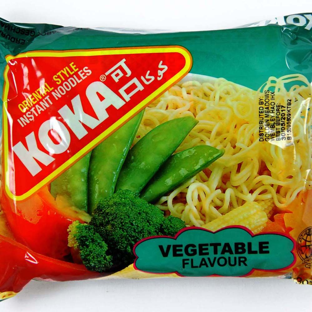 Koka Vegetable Flavour Noodles 85g - Asian Dukan
