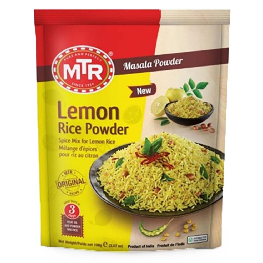 MTR Lemon Rice Powder 100g I Buy Online - Asian Dukan