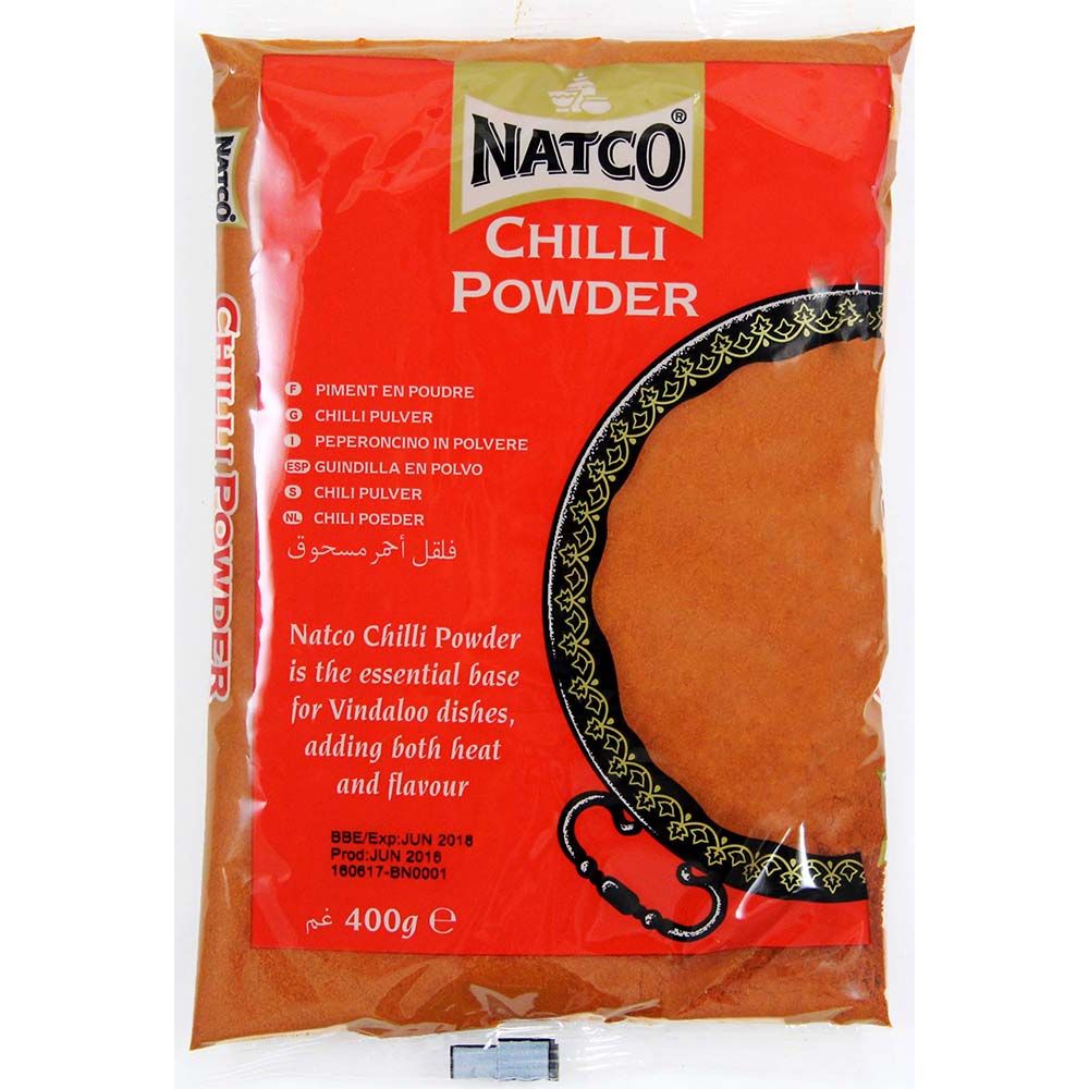 Natco Red Chilli Powder 100g, 400g & 1kg Packs - Asian Dukan