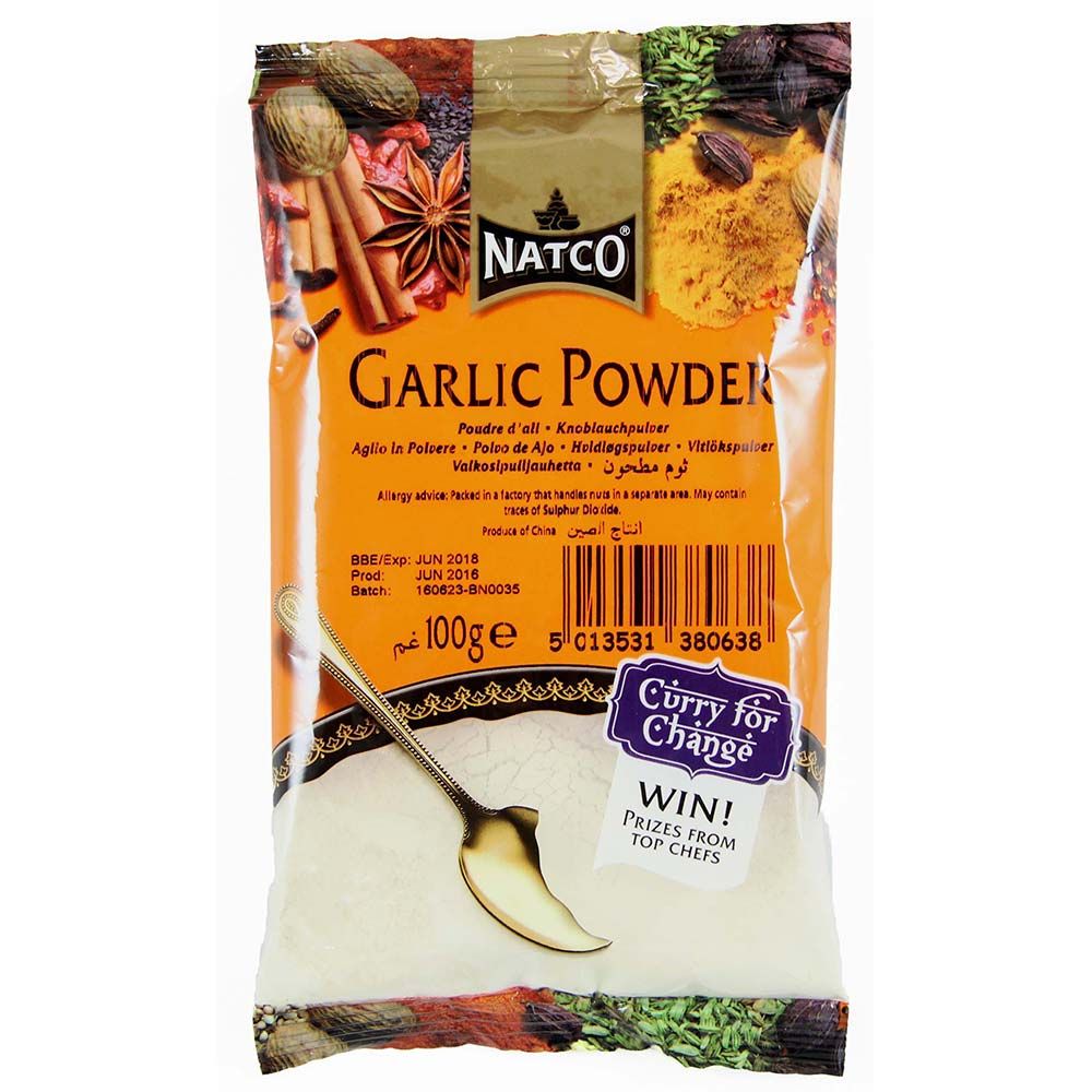 Natco Garlic Powder 100g & 400g Packs - Asian Dukan