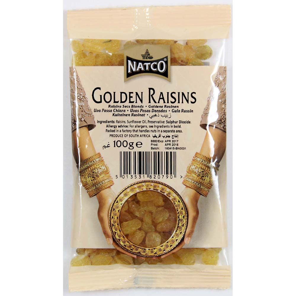 Natco Golden Raisins 100g - Asian Dukan