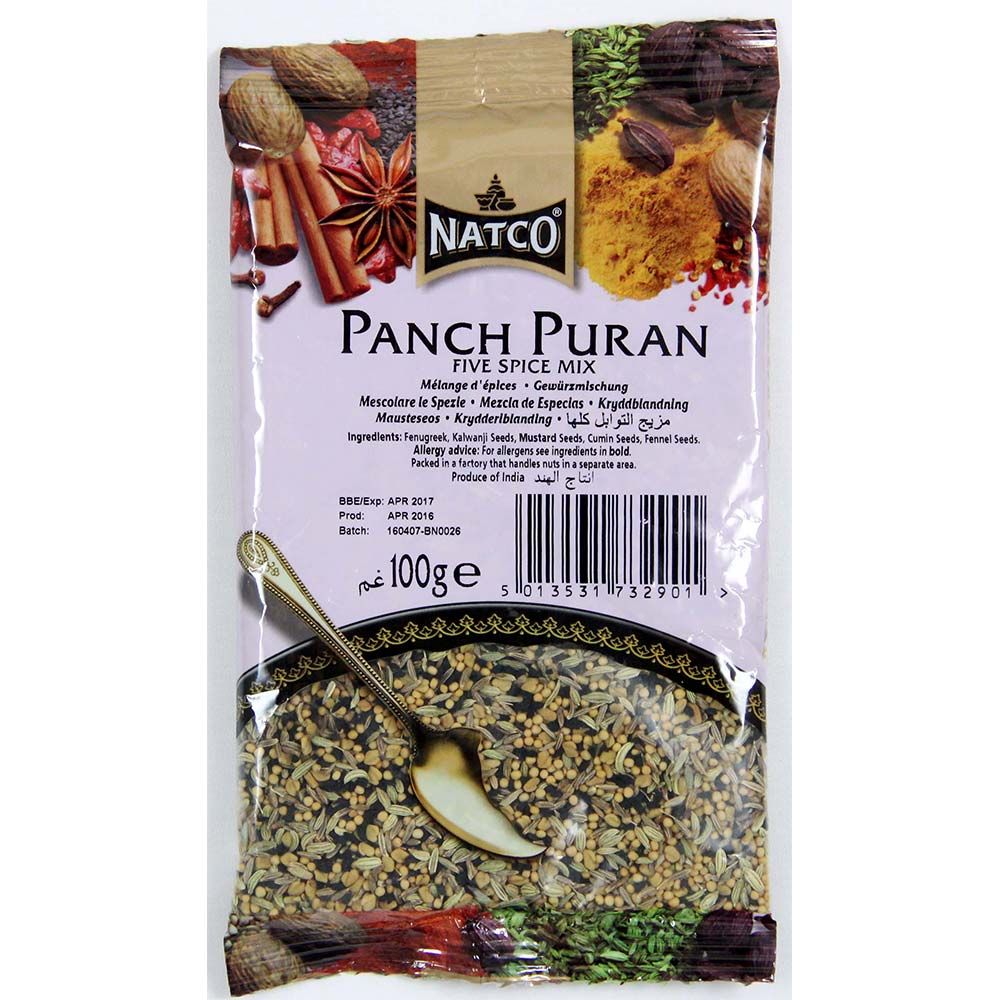 Natco Panch Puran 100g & 400g Packs - Asian Dukan