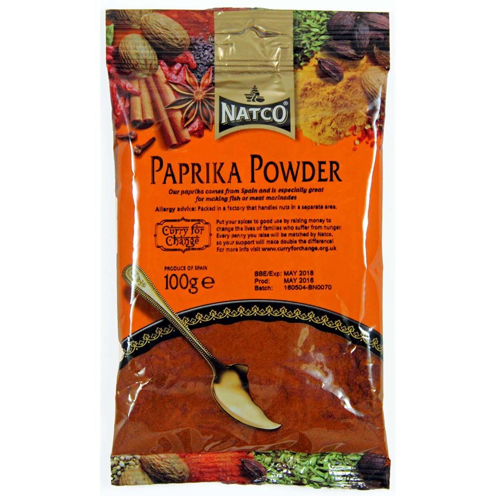 Natco Paprika Powder 100g & 400g Packs - Asian Dukan