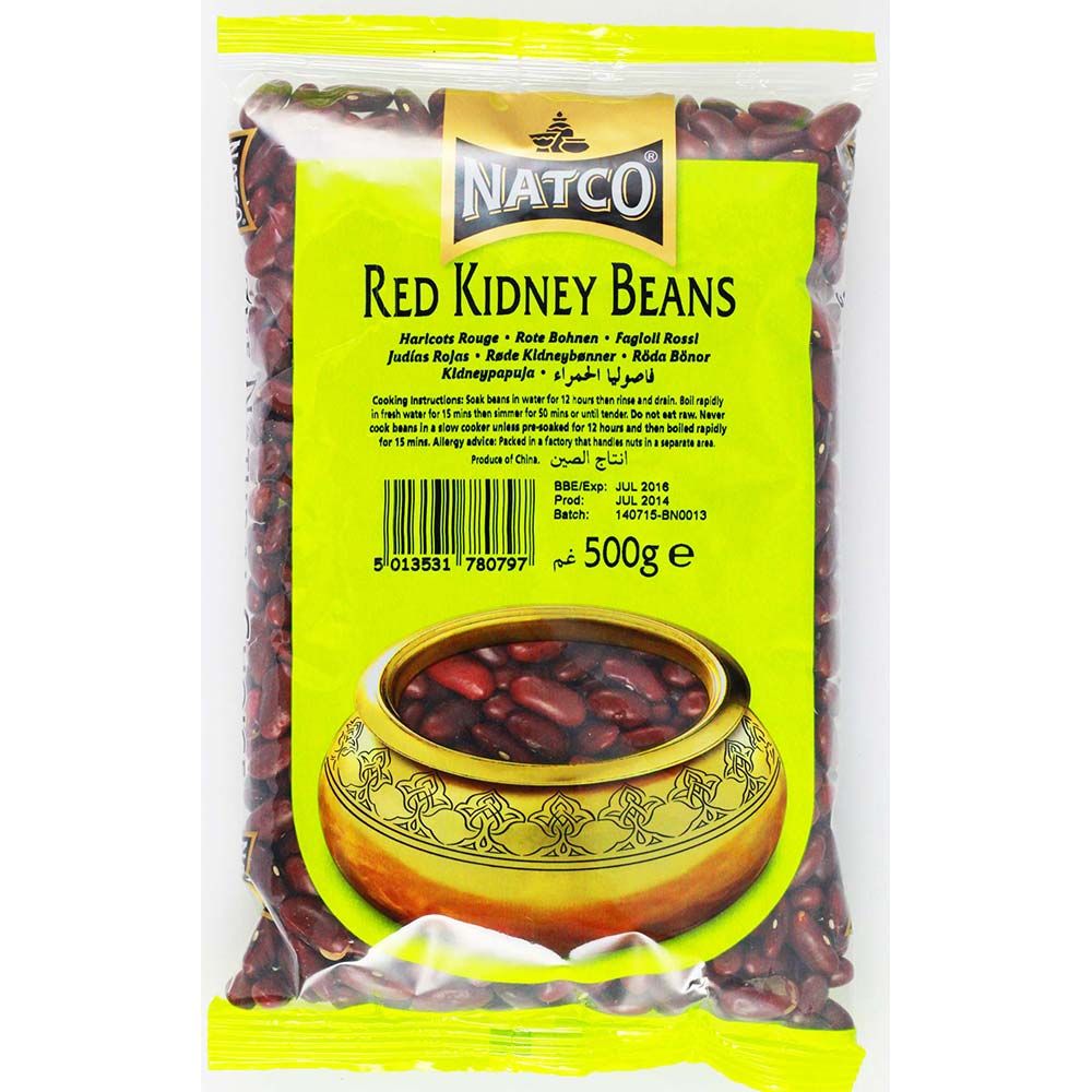 Natco Red Kidney Beans 500g, 1kg & 2kg Packs - Asian Dukan