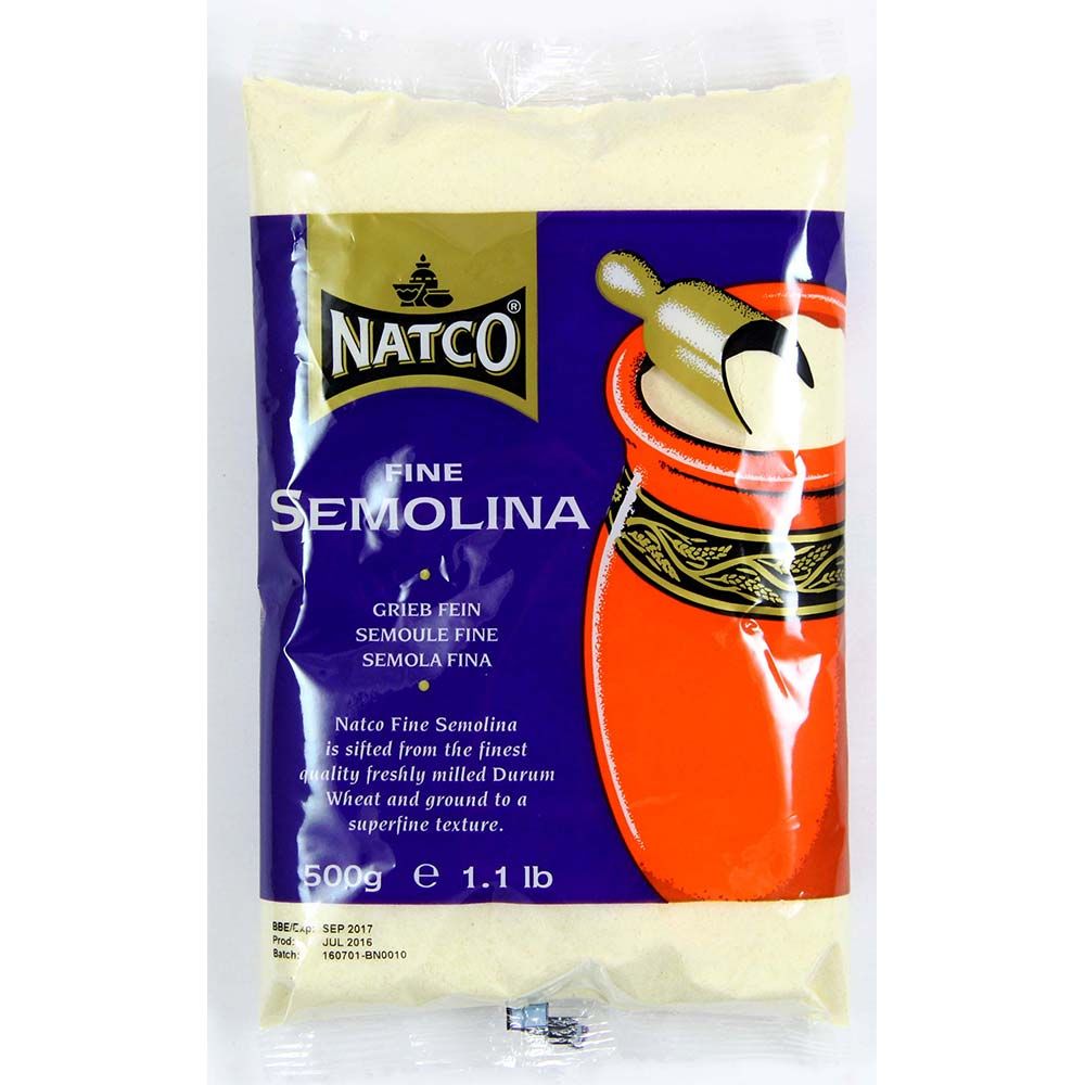 Natco Fine Semolina 500g & 1.5kg Packs - Asian Dukan