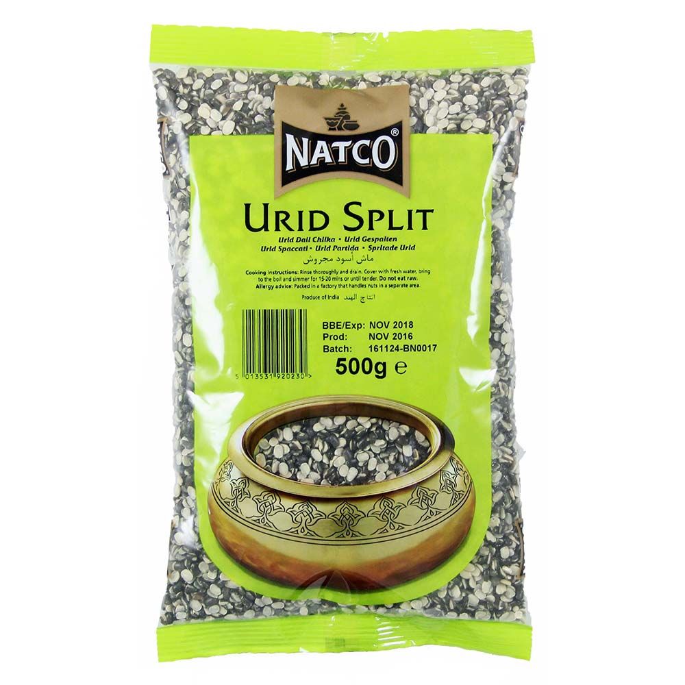 Natco Urid Split 500g & 2kg Packs - Asian Dukan