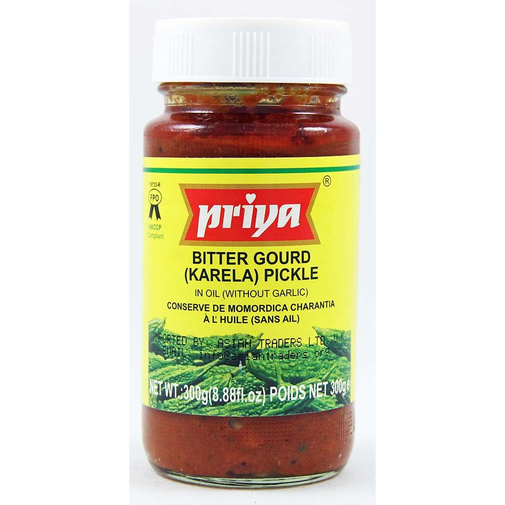 Bitter Gourd Pickle Priya's 300g I Buy Online - Asian Dukan