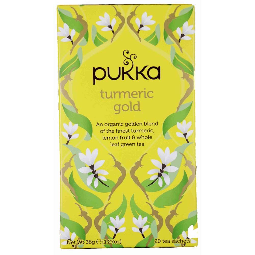 Pukka Turmeric Gold 20 Tea Sachets - Asian Dukan