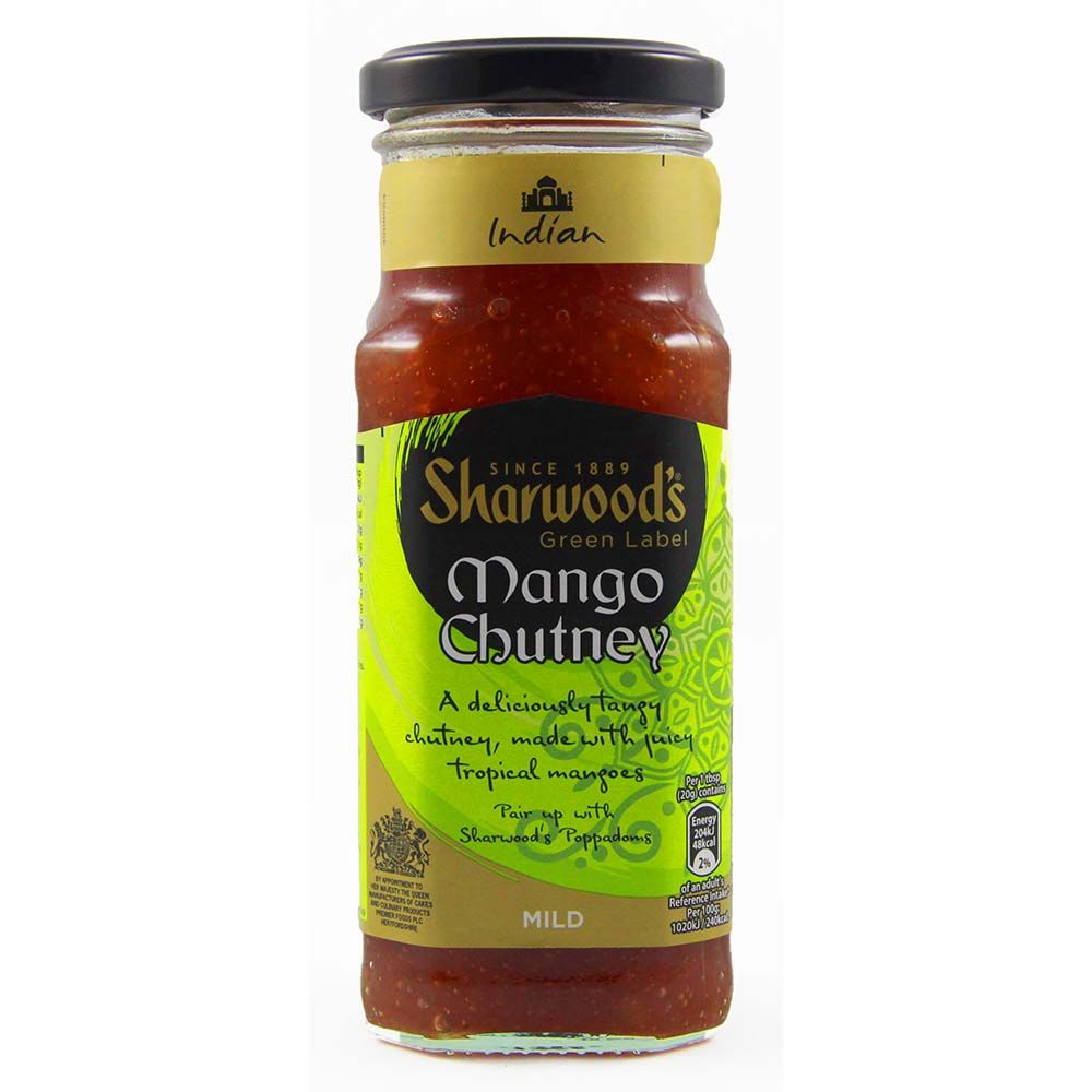 Sharwoods Green Label Mango Chutney 360g - Asian Dukan