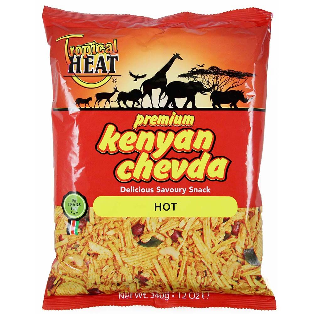 Tropical Heat Kenyan Chevda Hot 340g I Buy Online - Asian Dukan