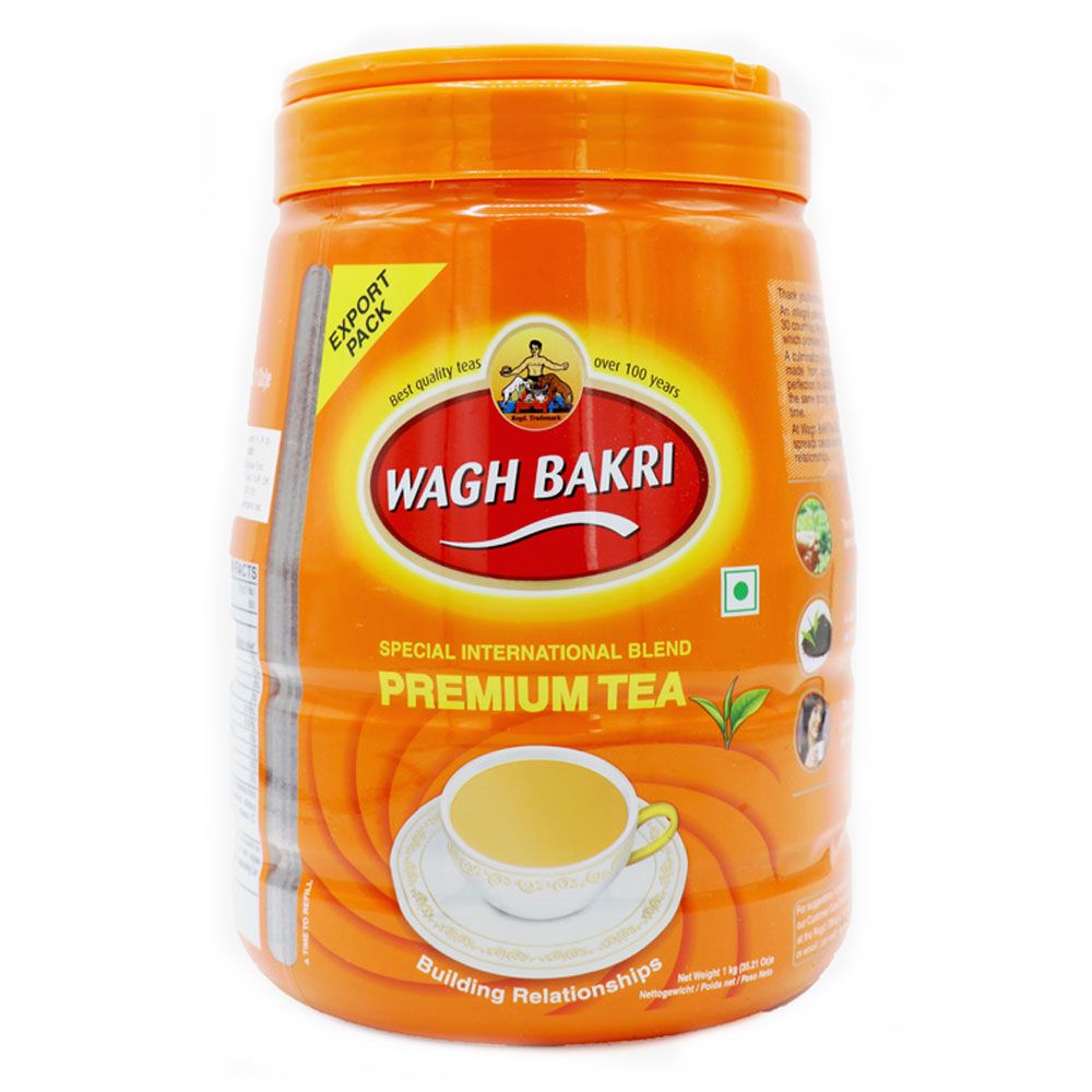 Wagh Bakri Strong CTC Leaf Tea 1kg I Buy Online - Asian Dukan