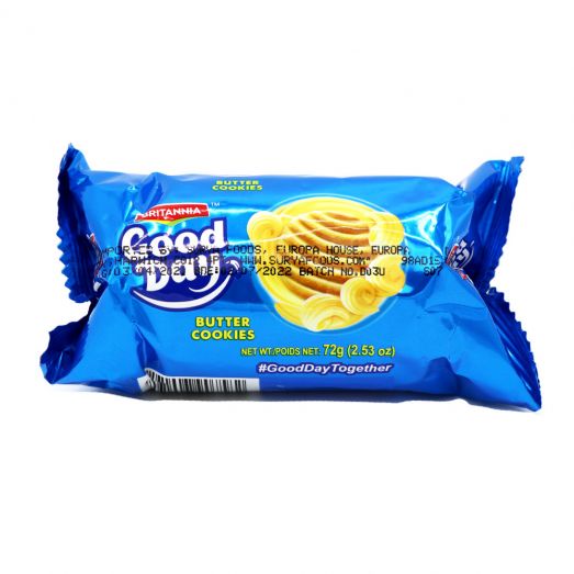 Britannia Good Day Butter Cookies 72g I Buy Online - Asian Dukan