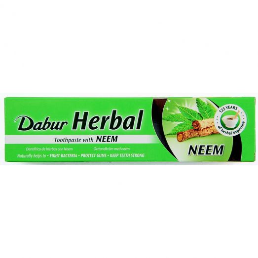 Dabur Herbal Neem Toothpaste 100ml - Asian Dukan