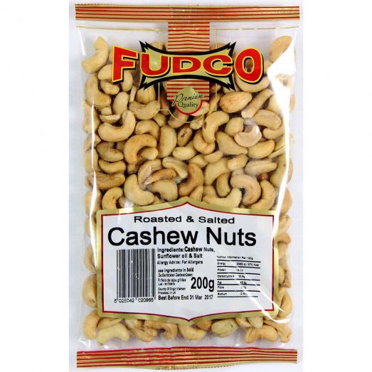 Fudco Roasted & Salted Cashew Nuts 200g - Asian Dukan